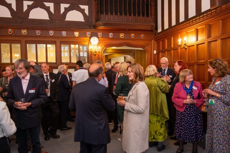 Merrist Wood plays host to a well attended civic evening event ...